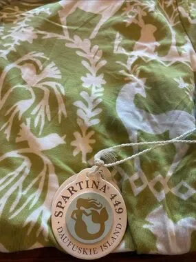 Spartina 449 | Intimates & Sleepwear | Spartina 449 Green And White ...